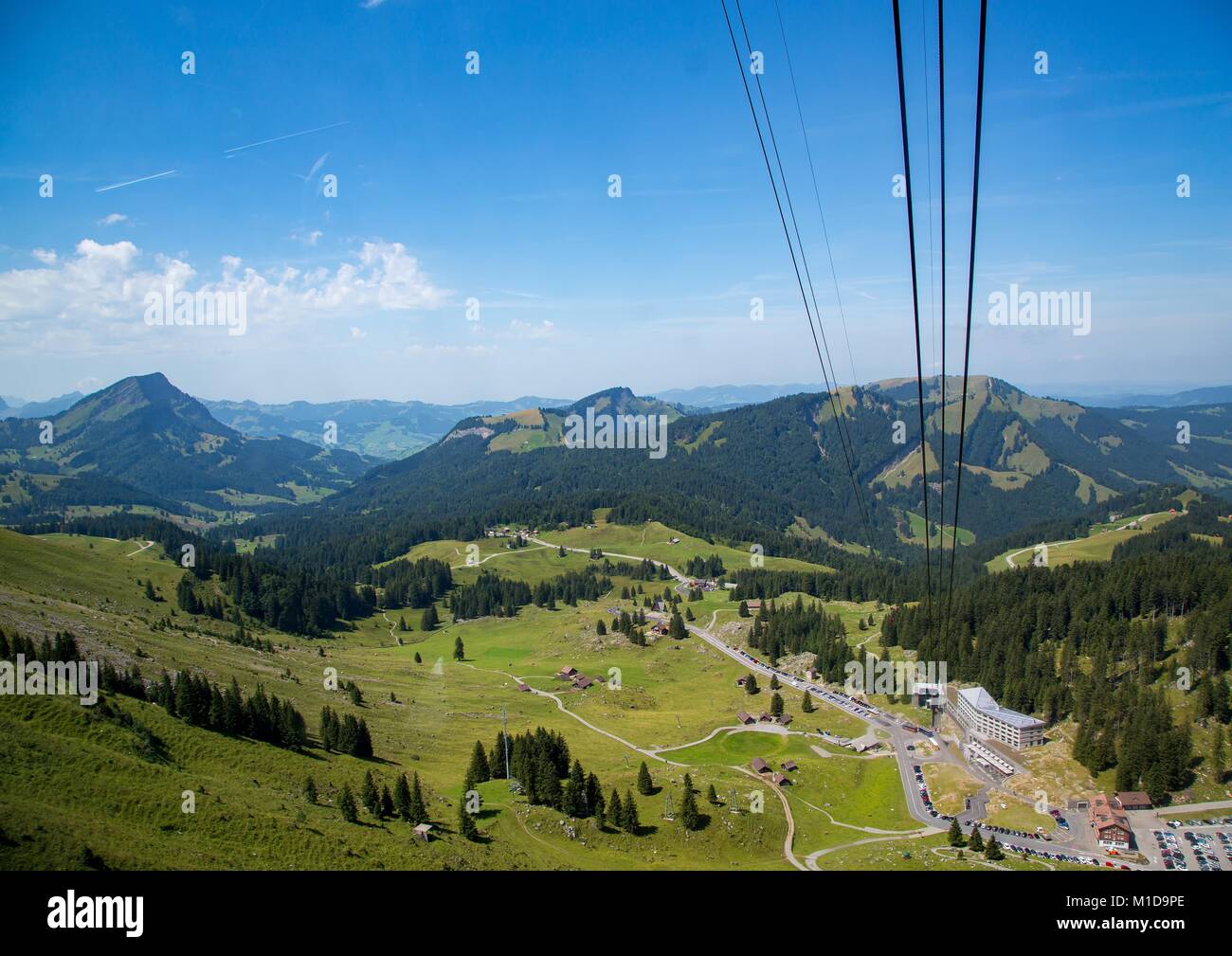 Landscape of the Alpstein and the Saentis which are a subgroup of the ...