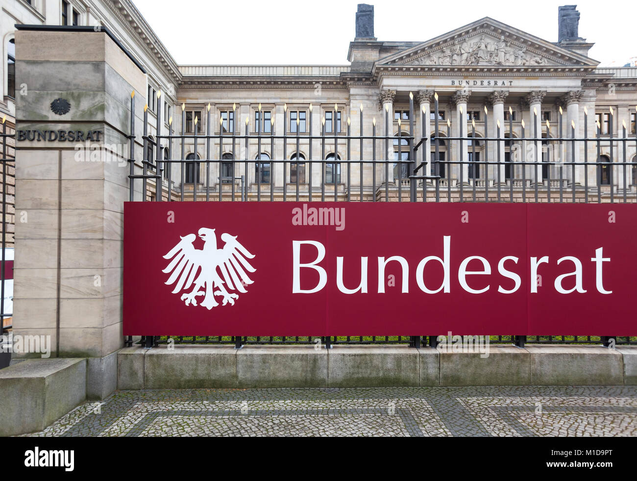german federal council sign Stock Photo - Alamy