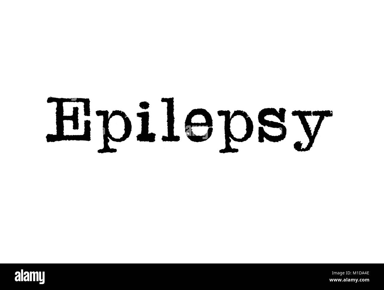 Epilepsy word hi-res stock photography and images - Alamy