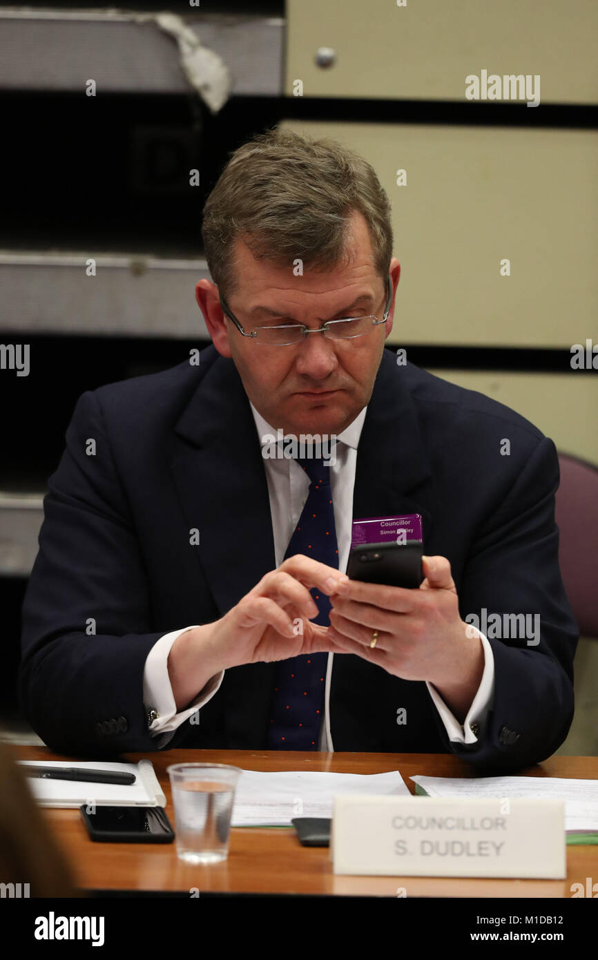 Royal Borough of Windsor and Maidenhead council leader Simon Dudley ...