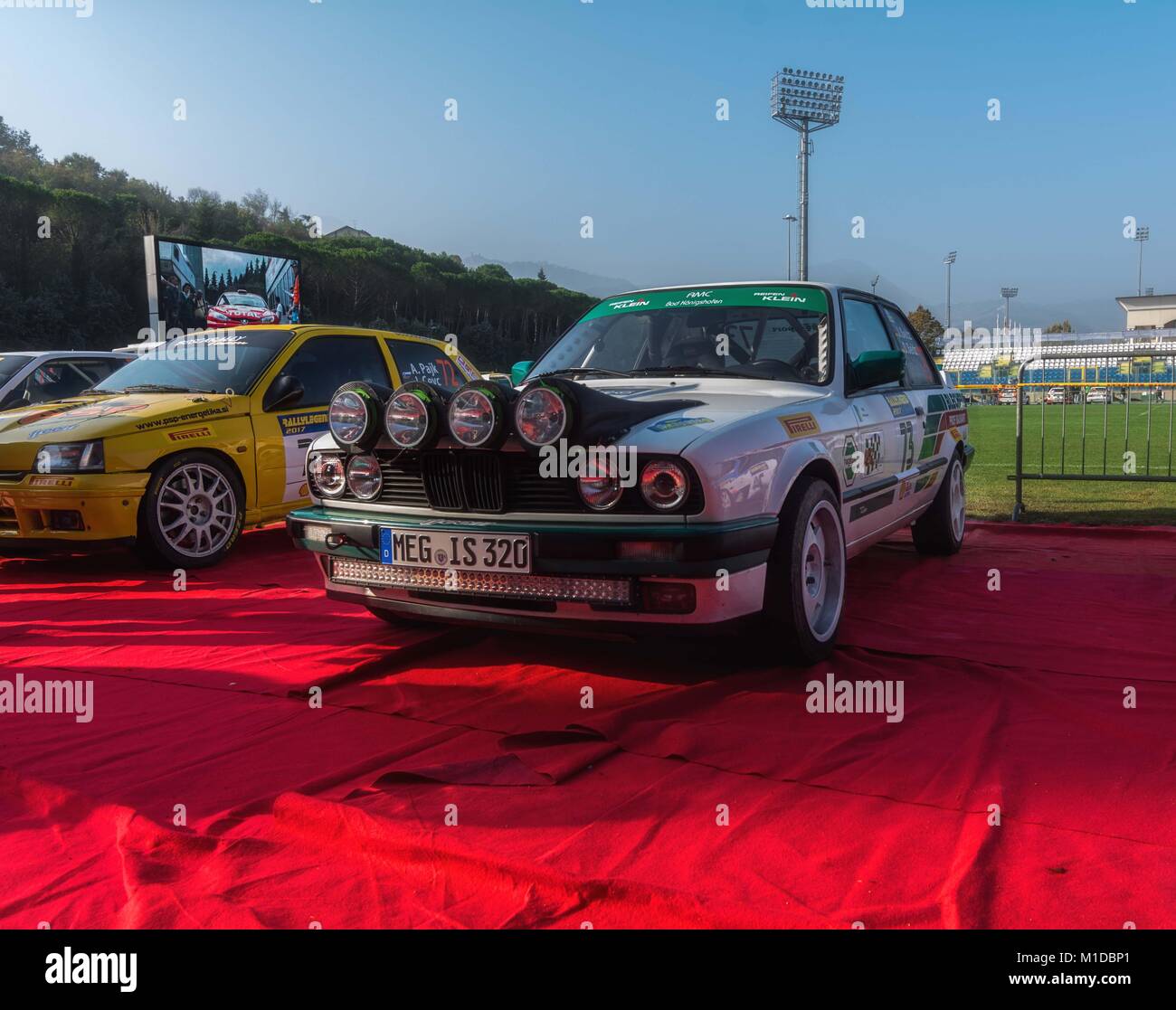 Bmw e30 rally car hi-res stock photography and images - Alamy
