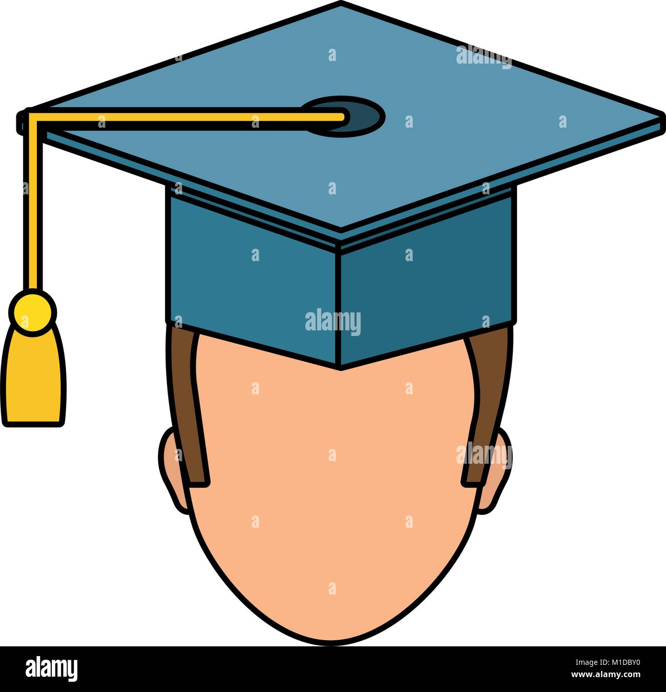 Graduation man design Stock Vector Image & Art - Alamy