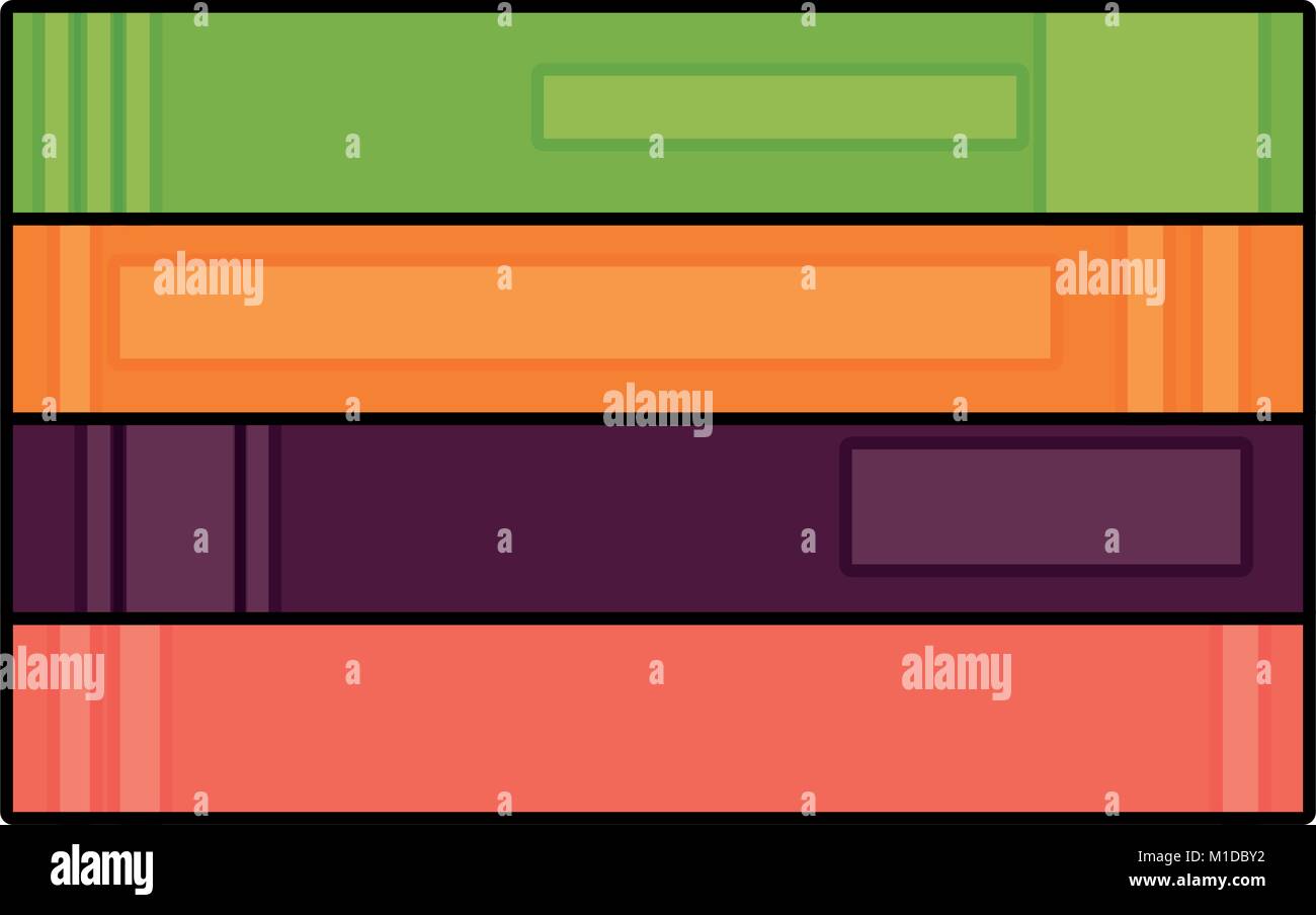 pile of books design Stock Vector Image & Art - Alamy