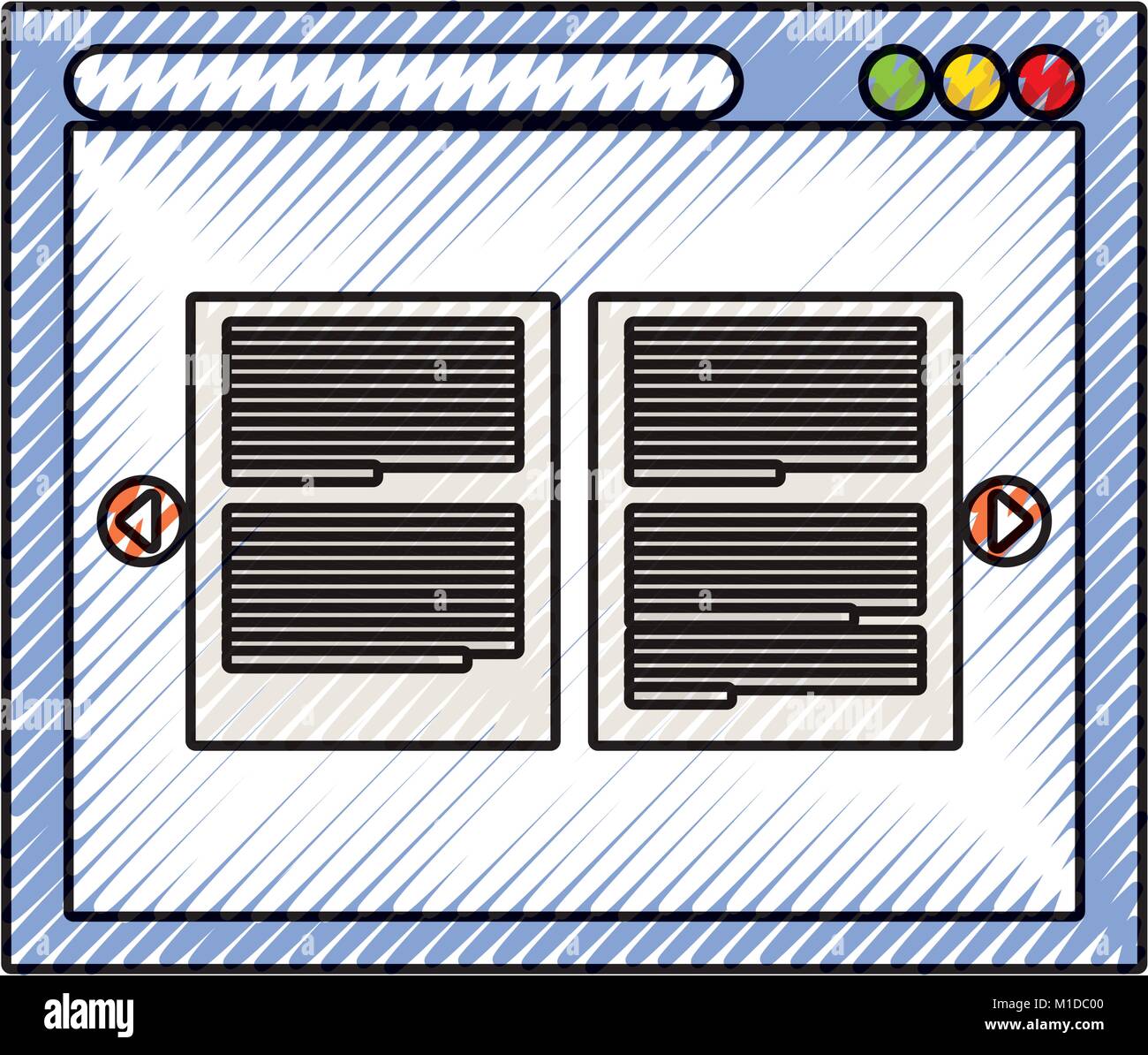 computer window design Stock Vector Image & Art - Alamy