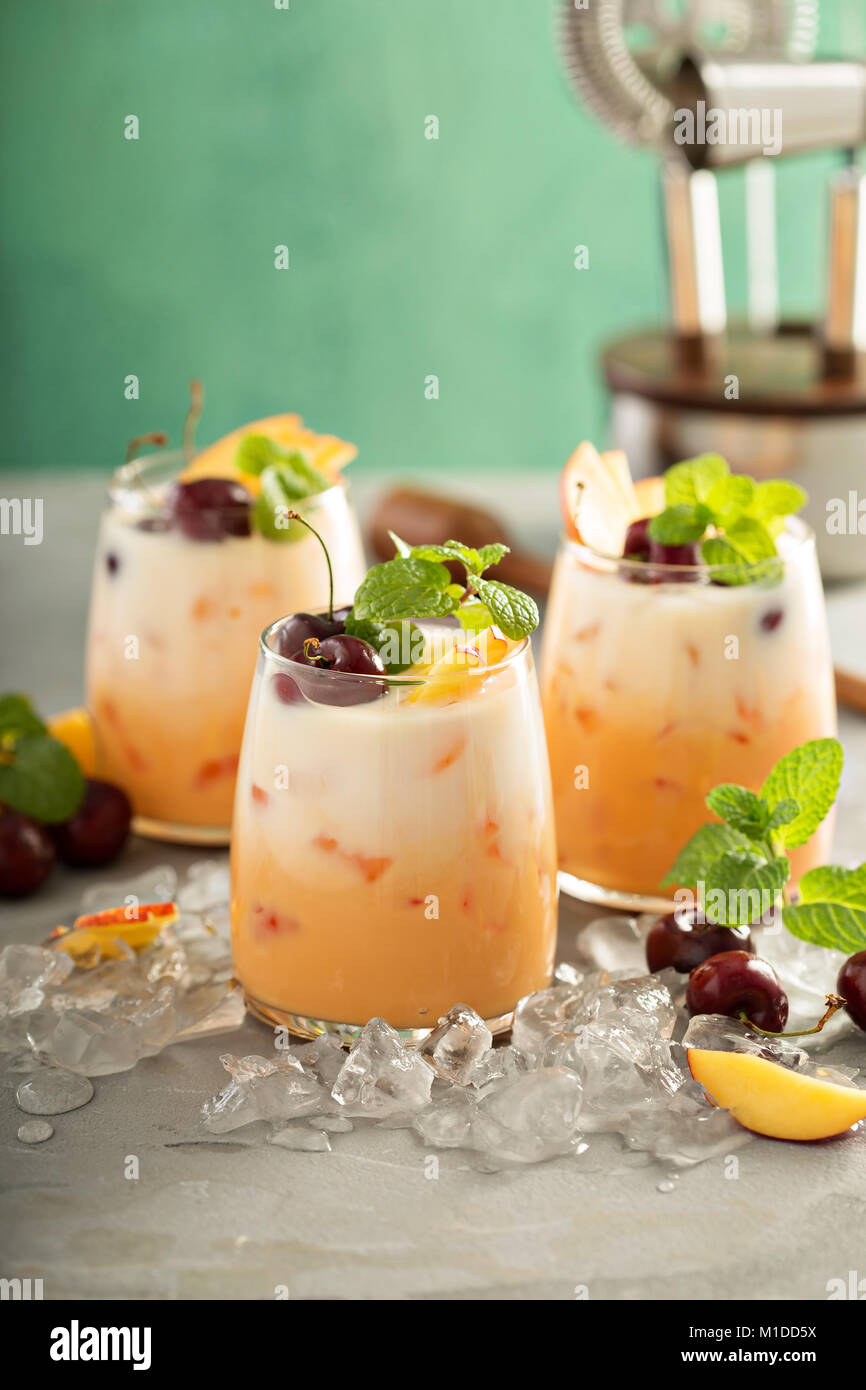 Milk cocktail hi-res stock photography and images - Alamy
