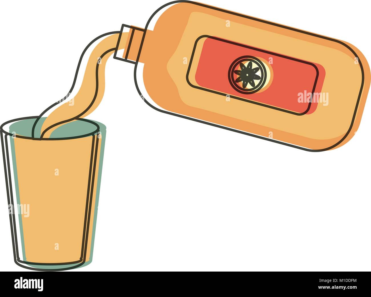 juice bottle icon Stock Vector Image & Art - Alamy