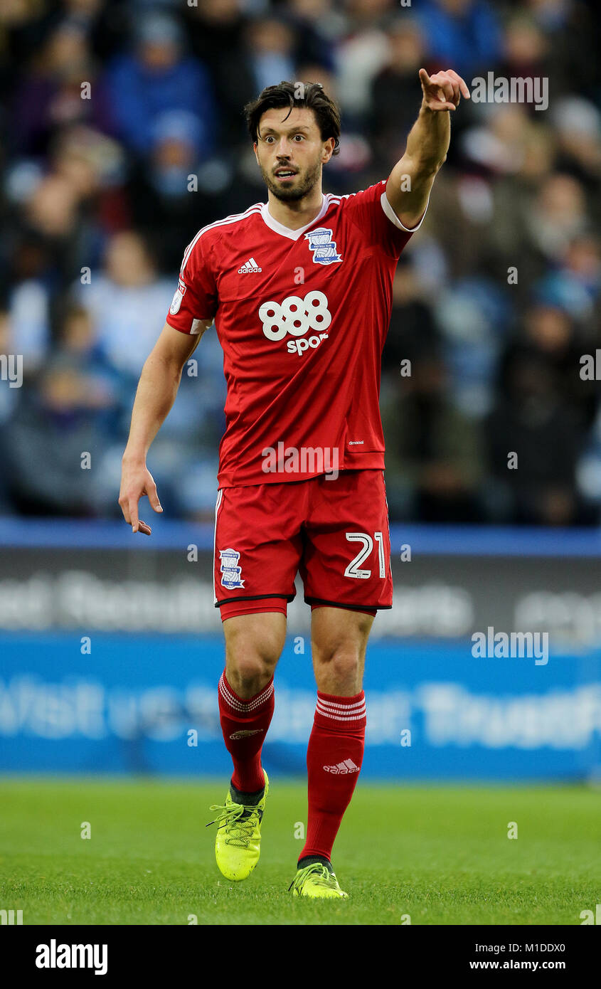 Birmingham City's Jason Lowe Stock Photo - Alamy
