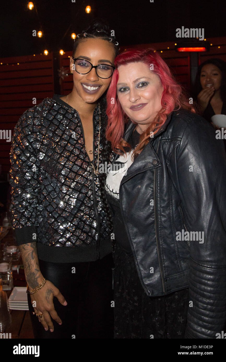 AzMarie Livingston celebrates her birthday with friends at Rush Street ...
