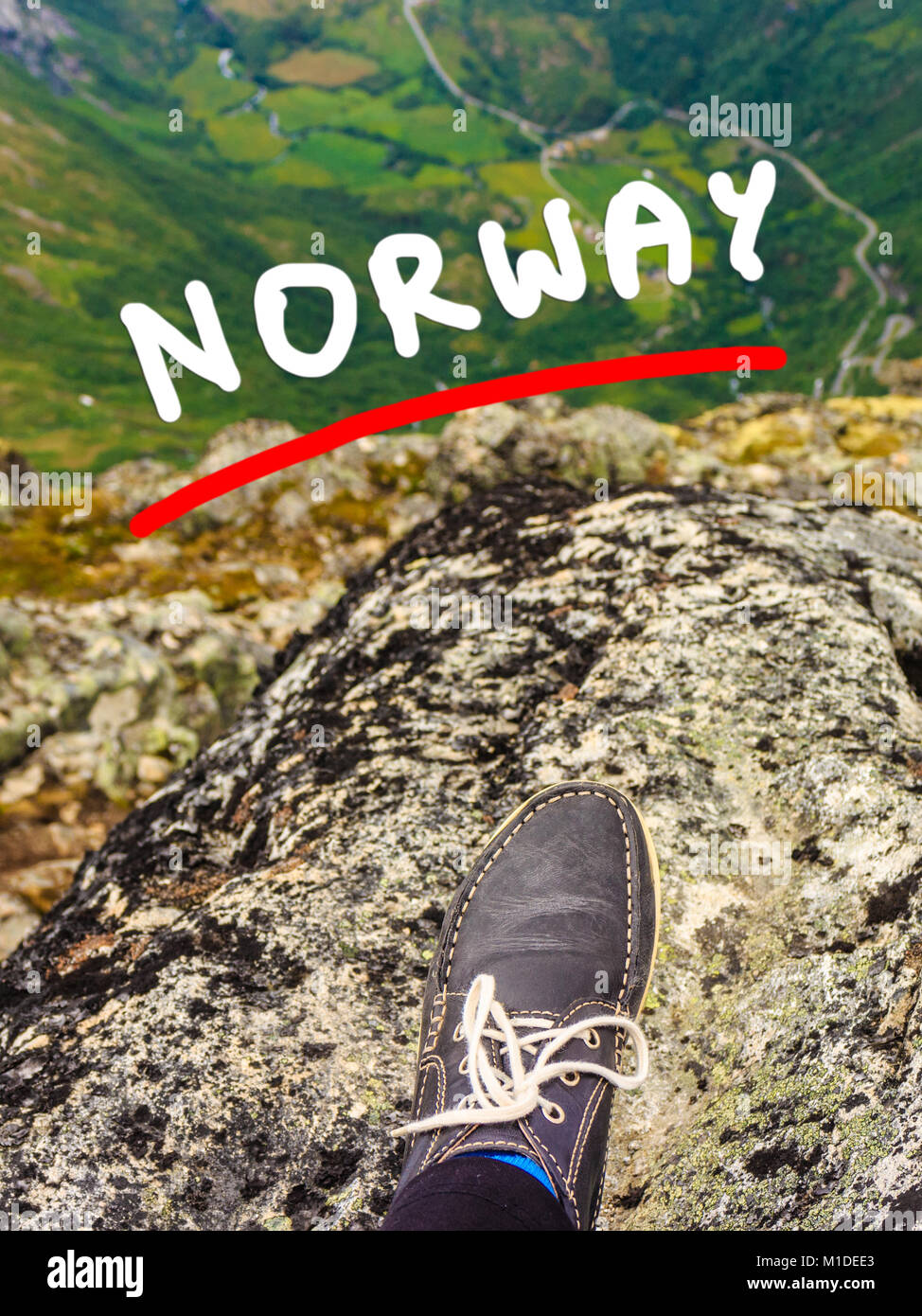 Tourist feet hi-res stock photography and images - Alamy