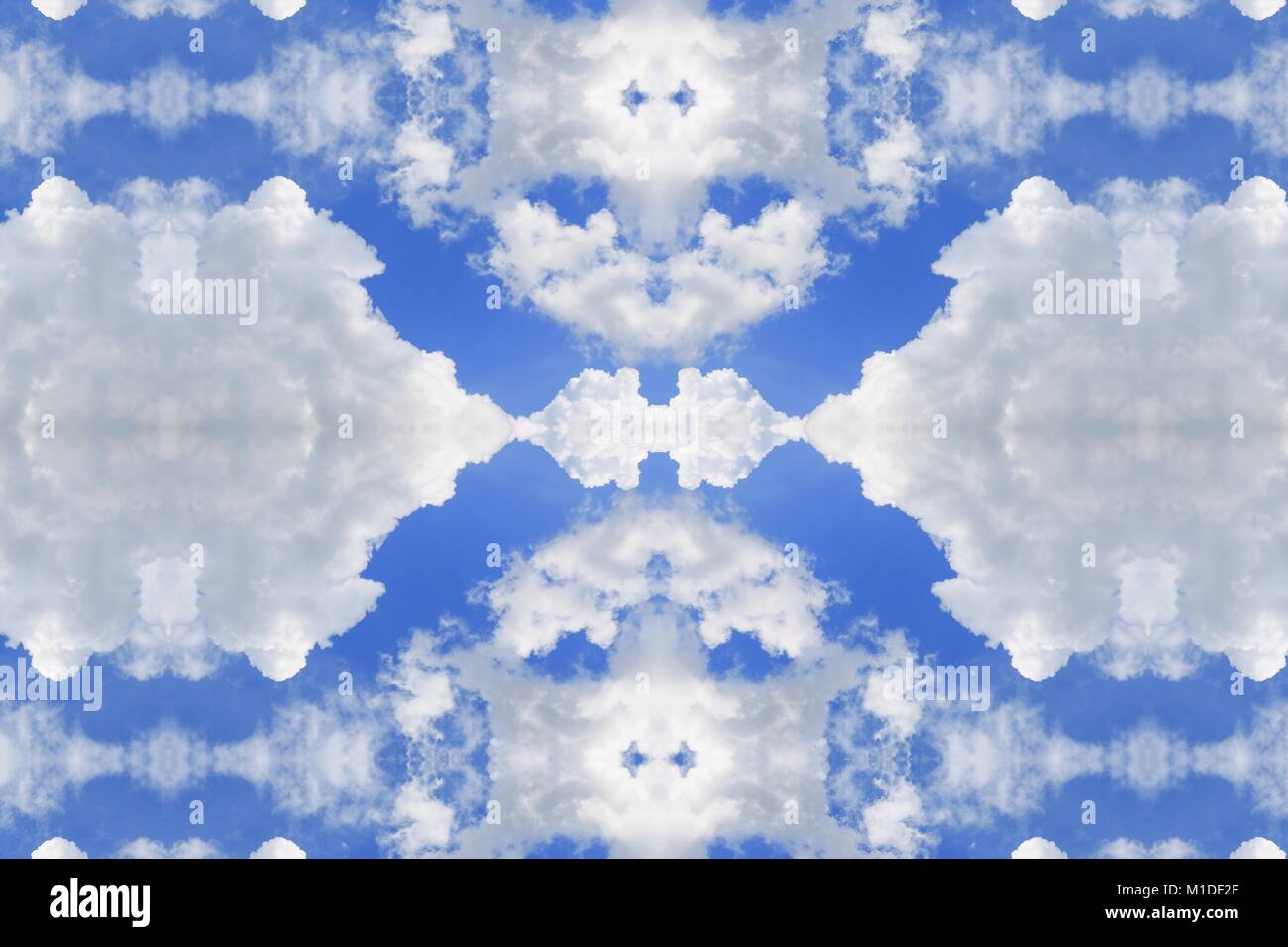 blue sky and cloud concept, seamless pattern beautiful for background ...