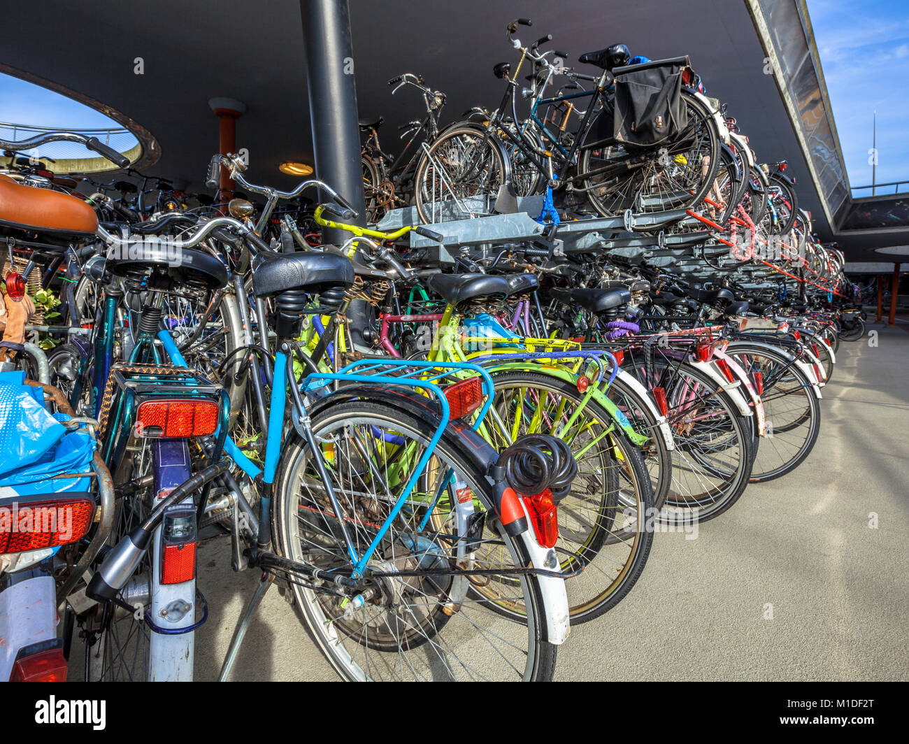 Netherlands groningen bikes hi-res stock photography and images - Alamy