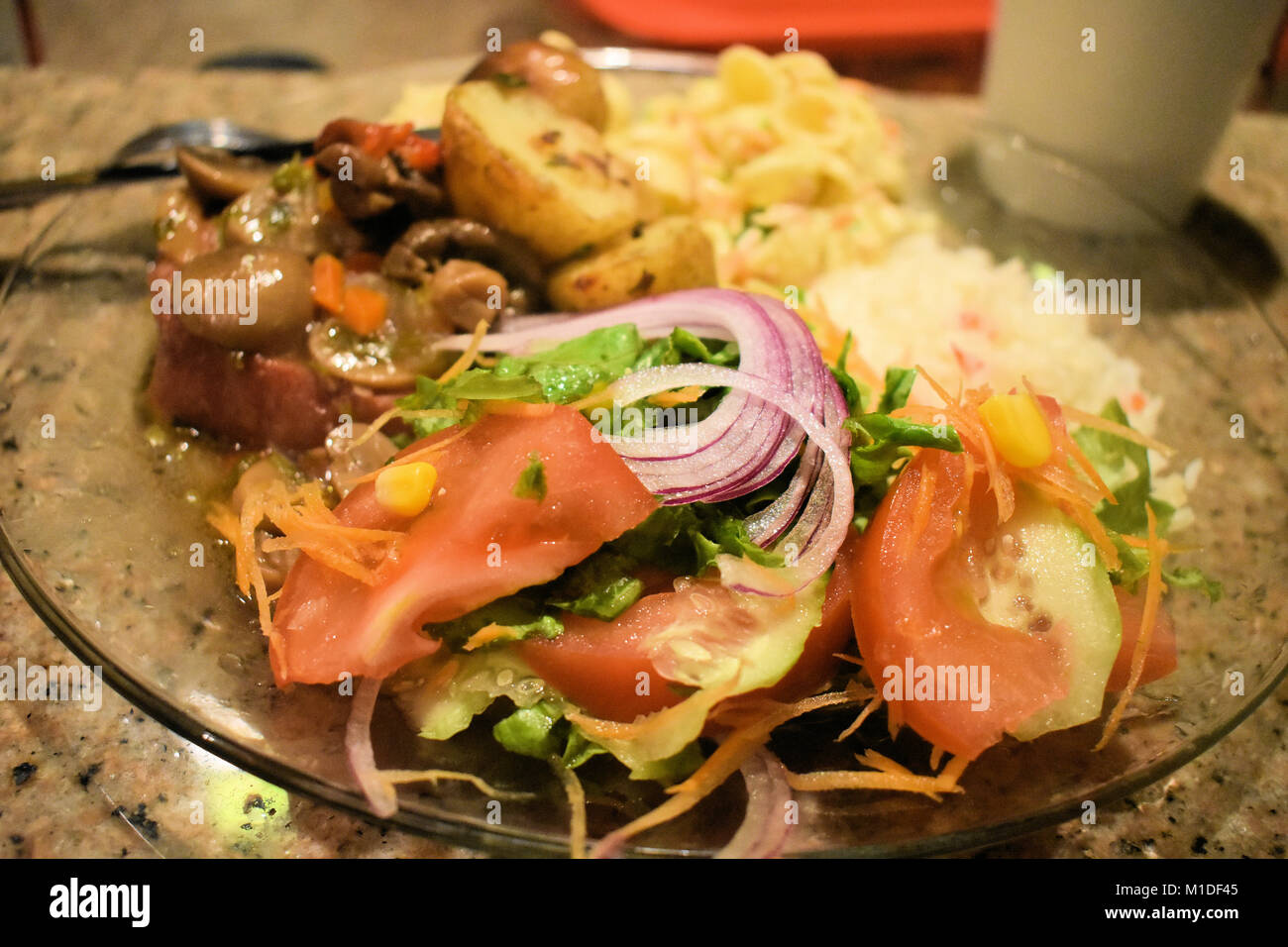 birthday celebration dinner Stock Photo - Alamy