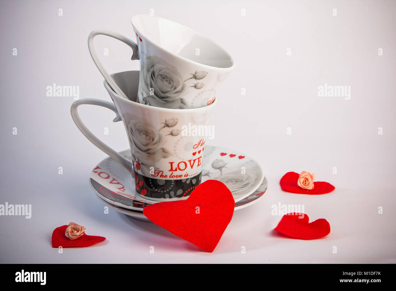 Romantic coffee two gift hi-res stock photography and images - Alamy