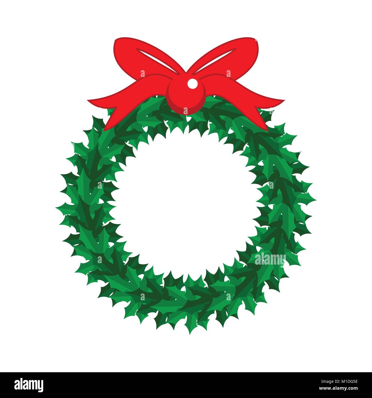Christmas Garland Vector Graphic Illustration Sign Symbol Design Stock ...