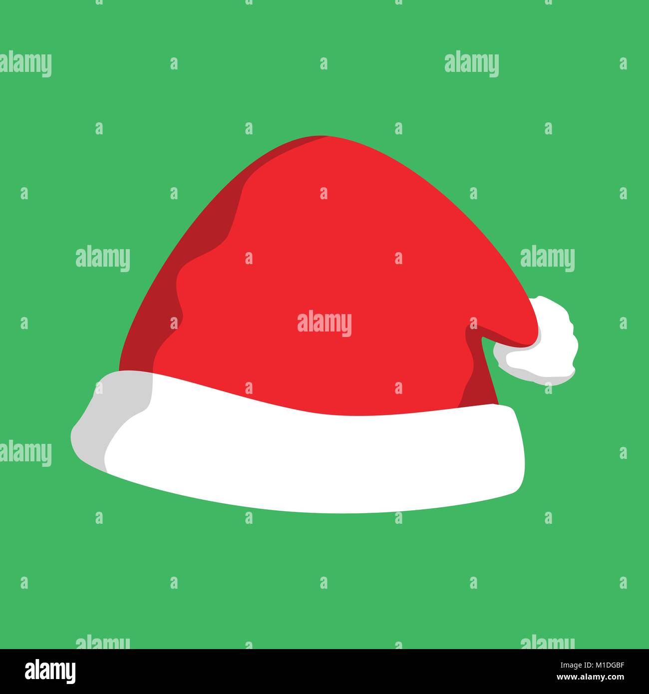 Christmas Red Hat Vector Graphic Illustration Sign Symbol Design Stock ...