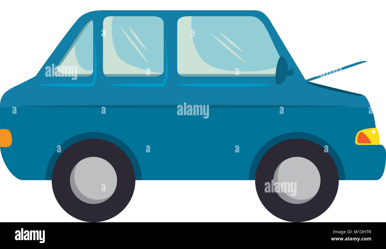 car with the hood open vector illustration design Stock Vector Image ...