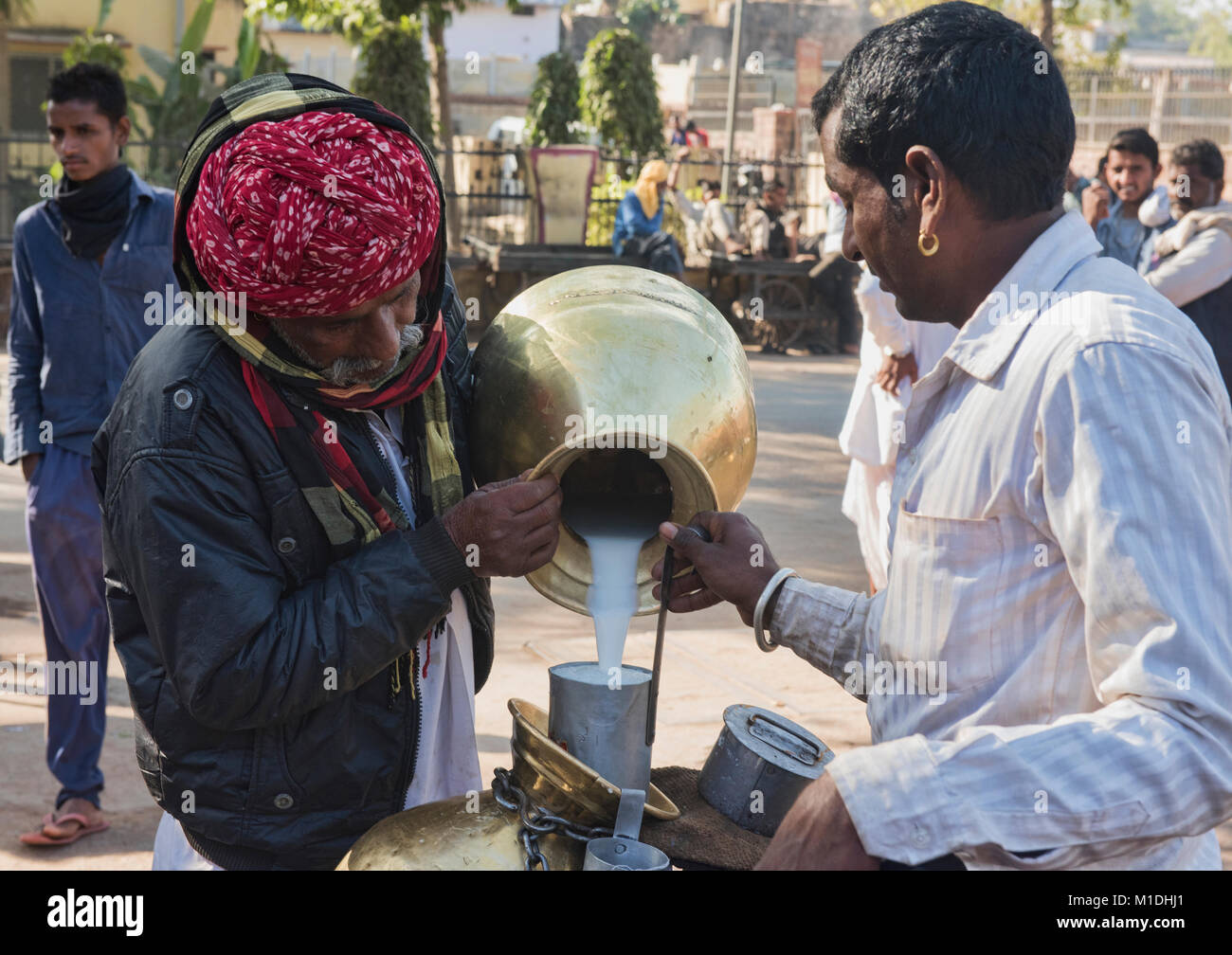 Indian Milkman High Resolution Stock Photography and Images - Alamy