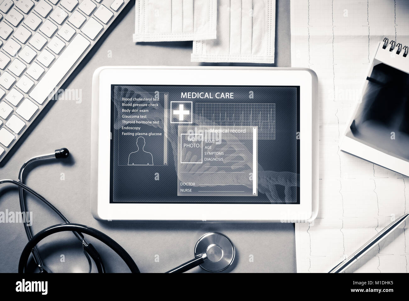 Digital technologies in medicine Stock Photo - Alamy