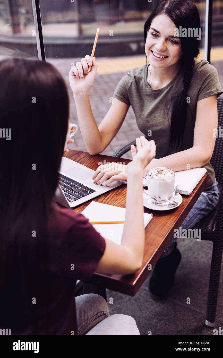 Students completing task hi-res stock photography and images - Alamy