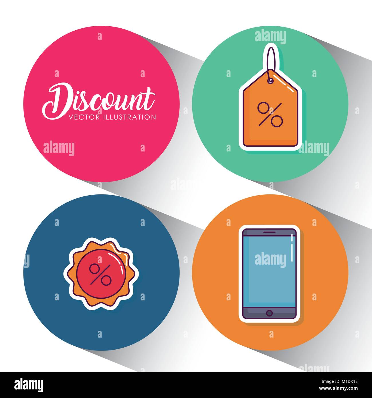 Shopping and discount design Stock Vector Image & Art - Alamy