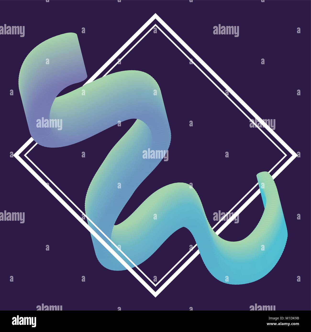Fluid shaped design Stock Vector Image & Art - Alamy