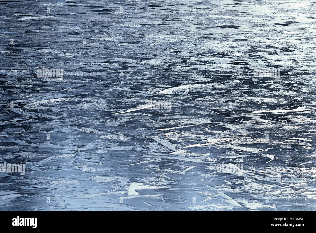 Frozen surface background. Texture of ice Stock Photo - Alamy