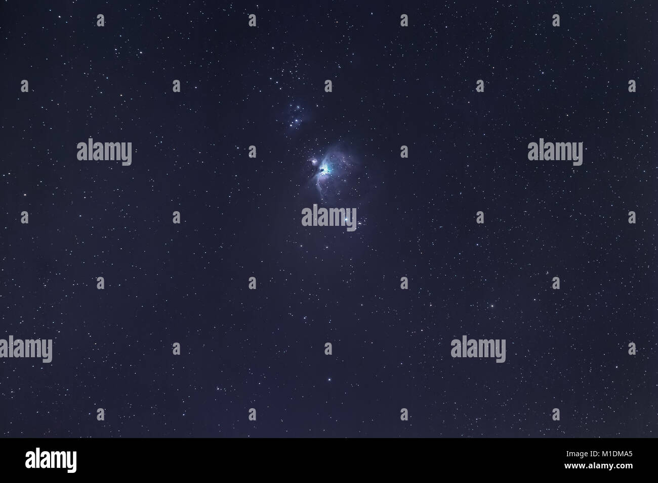 Great Nebula in Orion, Wide Angle View Stock Photo - Alamy