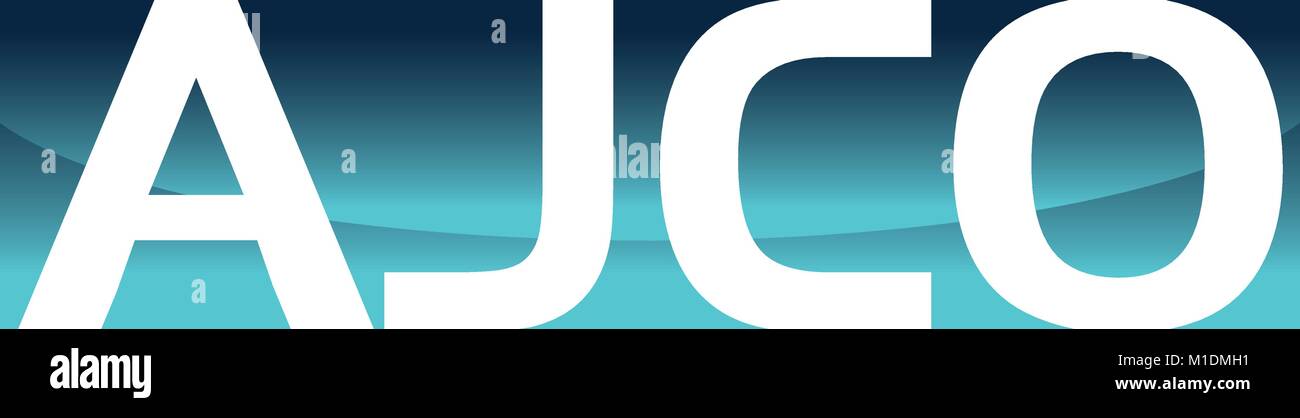 AJCO Logo Design Template Vector Stock Vector Image & Art - Alamy