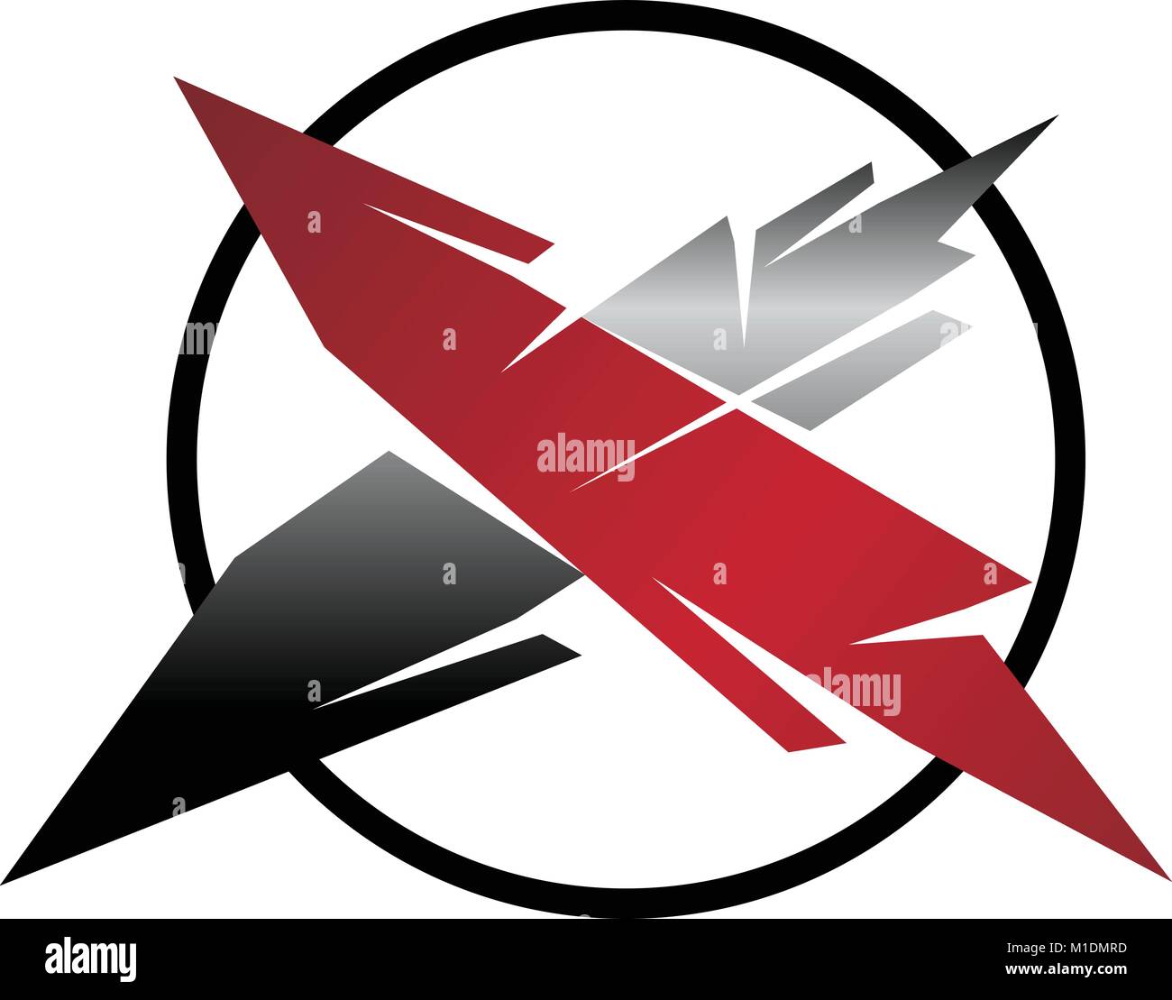 Letter X Modern Stock Vector Image & Art - Alamy