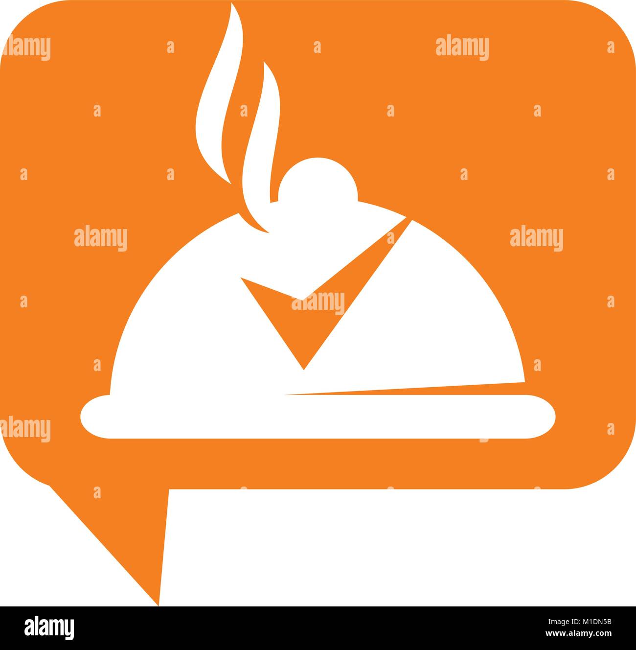 Food review logo hi-res stock photography and images - Alamy