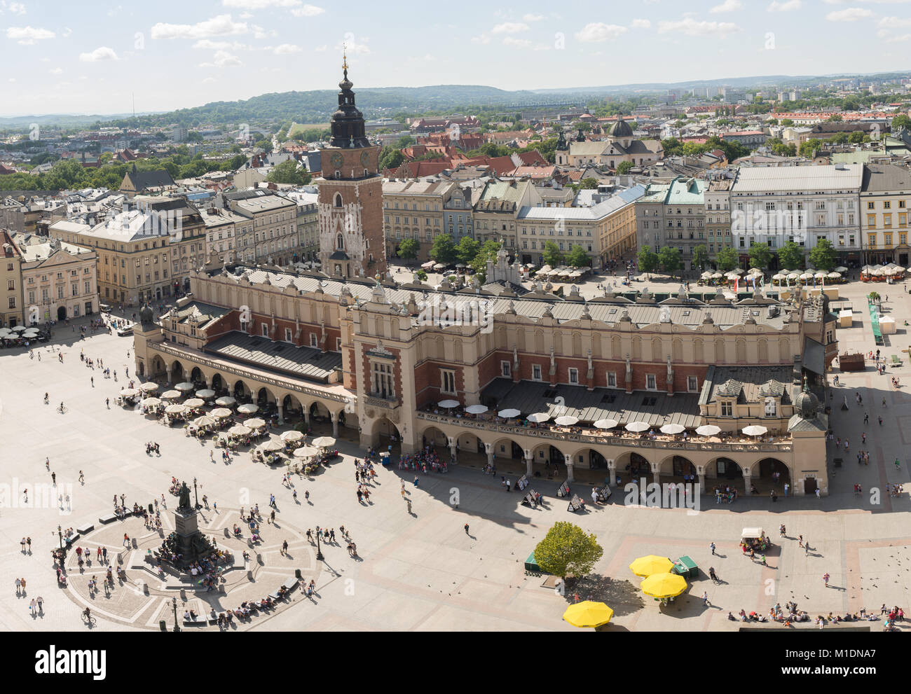 Rynek glowny aerial hi-res stock photography and images - Alamy
