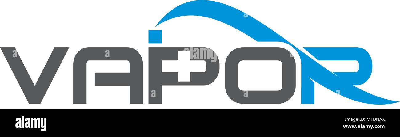 Vapor Logo Design Template Vector Stock Vector Image & Art - Alamy