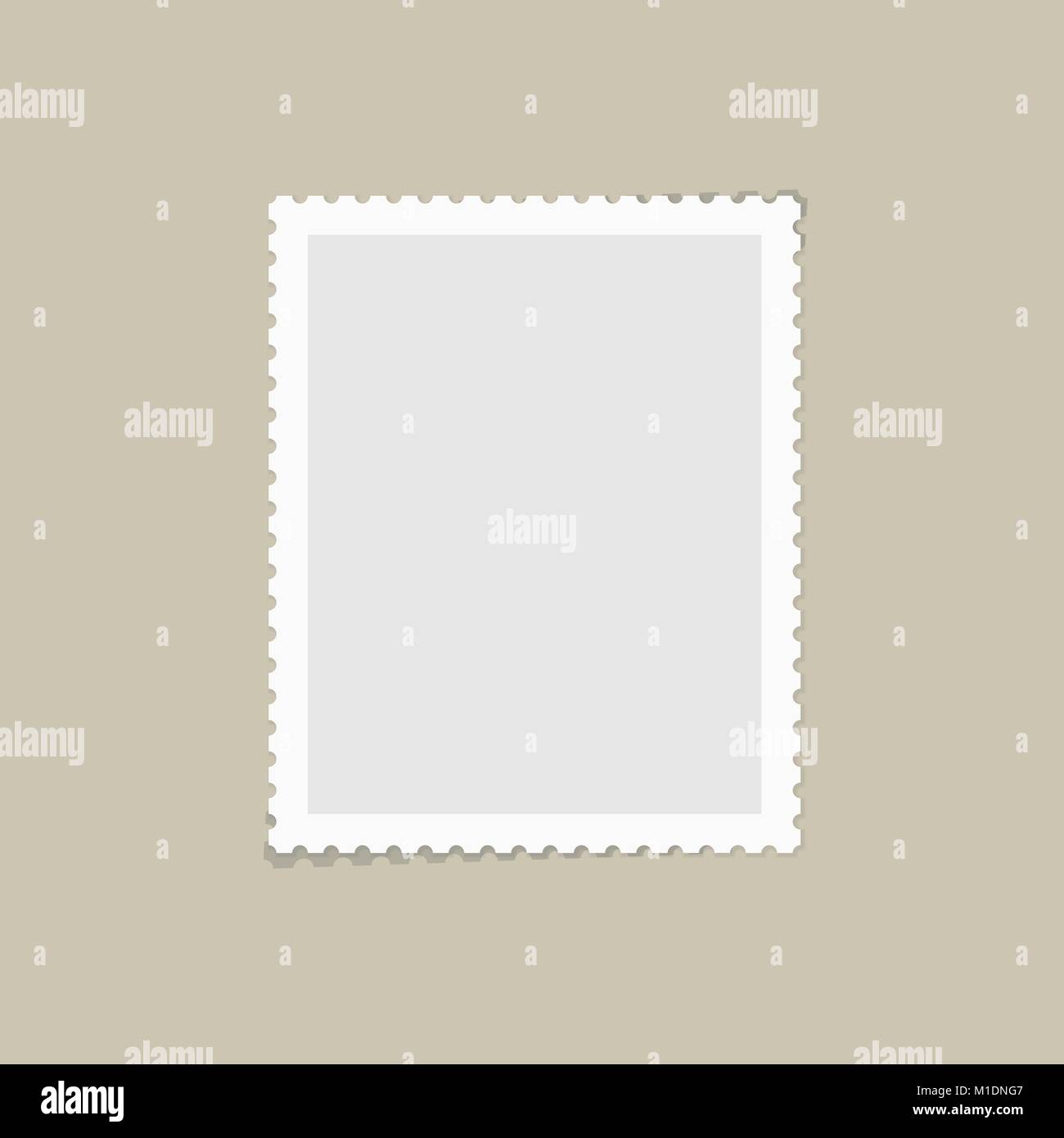 Postage stamp for postcard Stock Vector Image & Art - Alamy