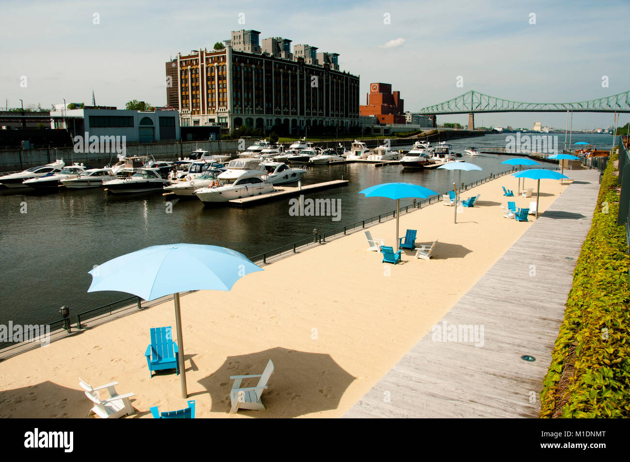 Old port montreal marina hi-res stock photography and images - Alamy