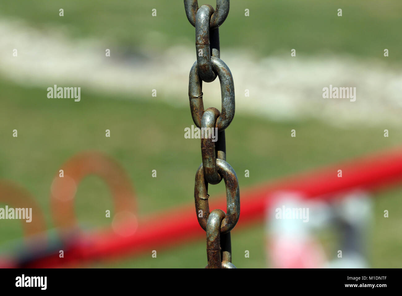 Old rusty chain Stock Photo - Alamy