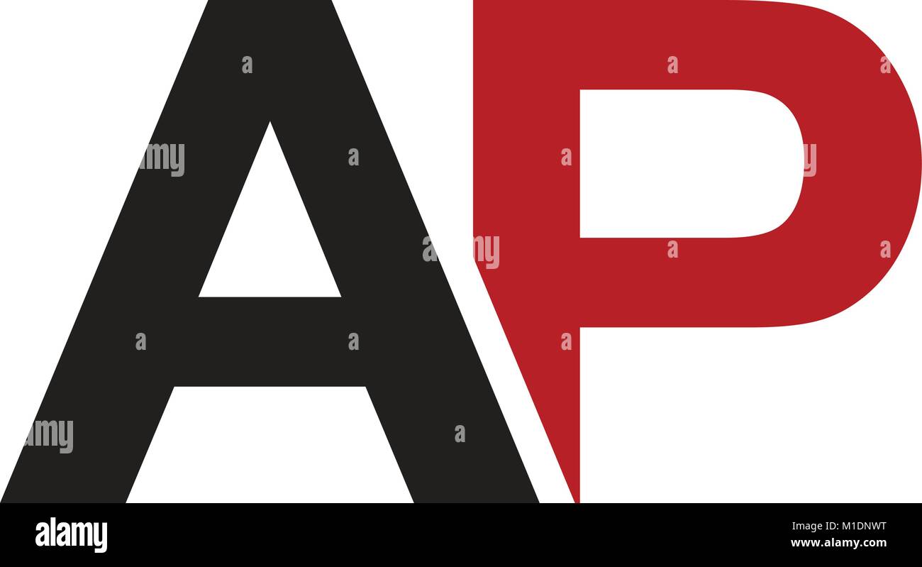 Letter AP Modern Stock Vector Image & Art - Alamy