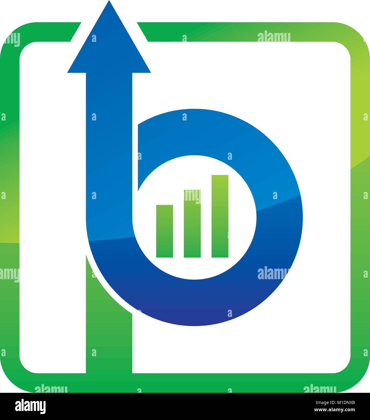 Letter B P Up Arrow Stock Vector Image & Art - Alamy