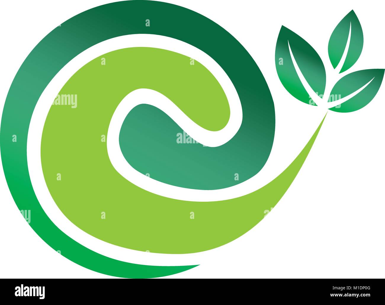 Letter E Leaf Stock Vector Image & Art - Alamy