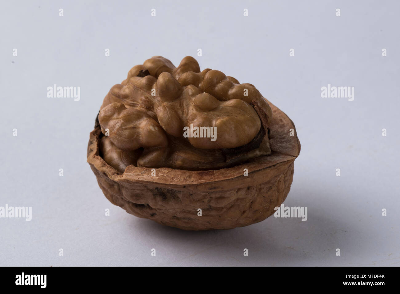 Walnuts in shell isolated on a white background Stock Photo - Alamy