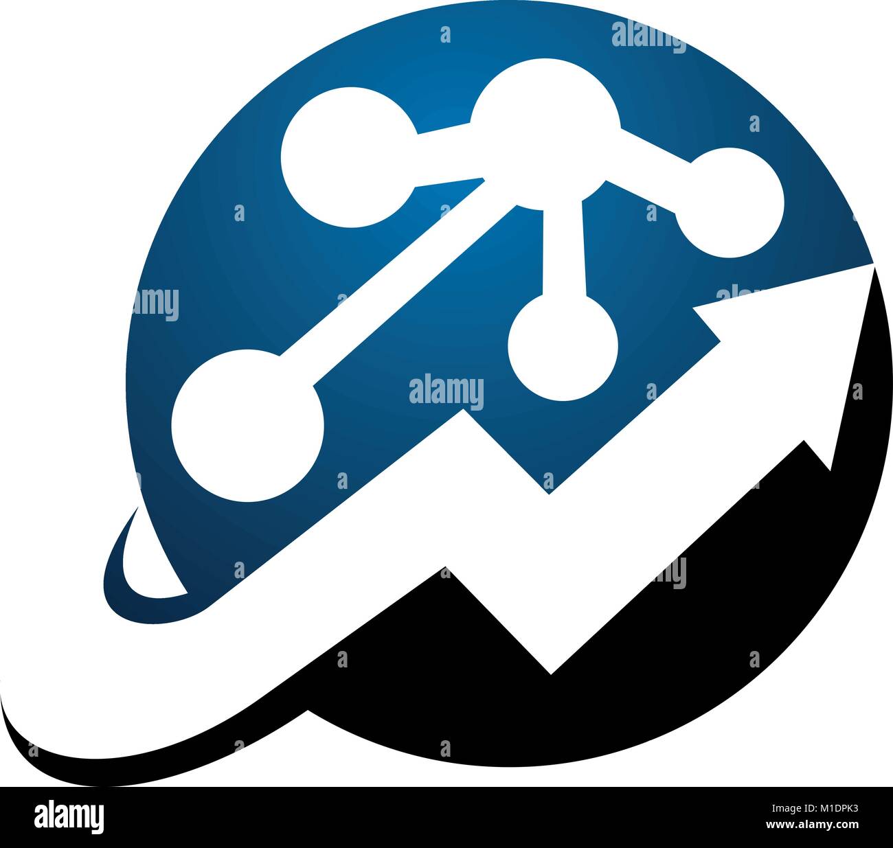 Arrow logo vector icon boost isolated hi-res stock photography and ...