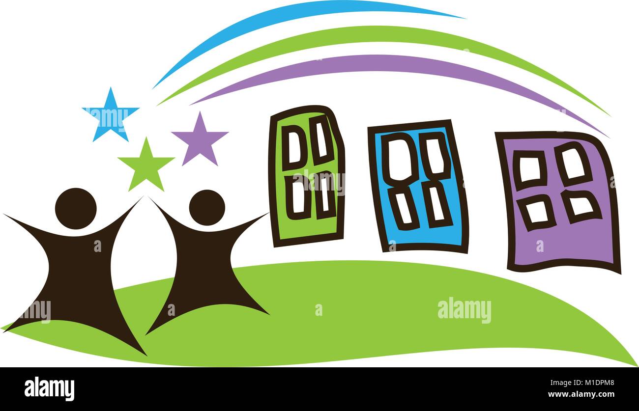 Preschool Logo Design Template Vector Stock Vector Image & Art - Alamy