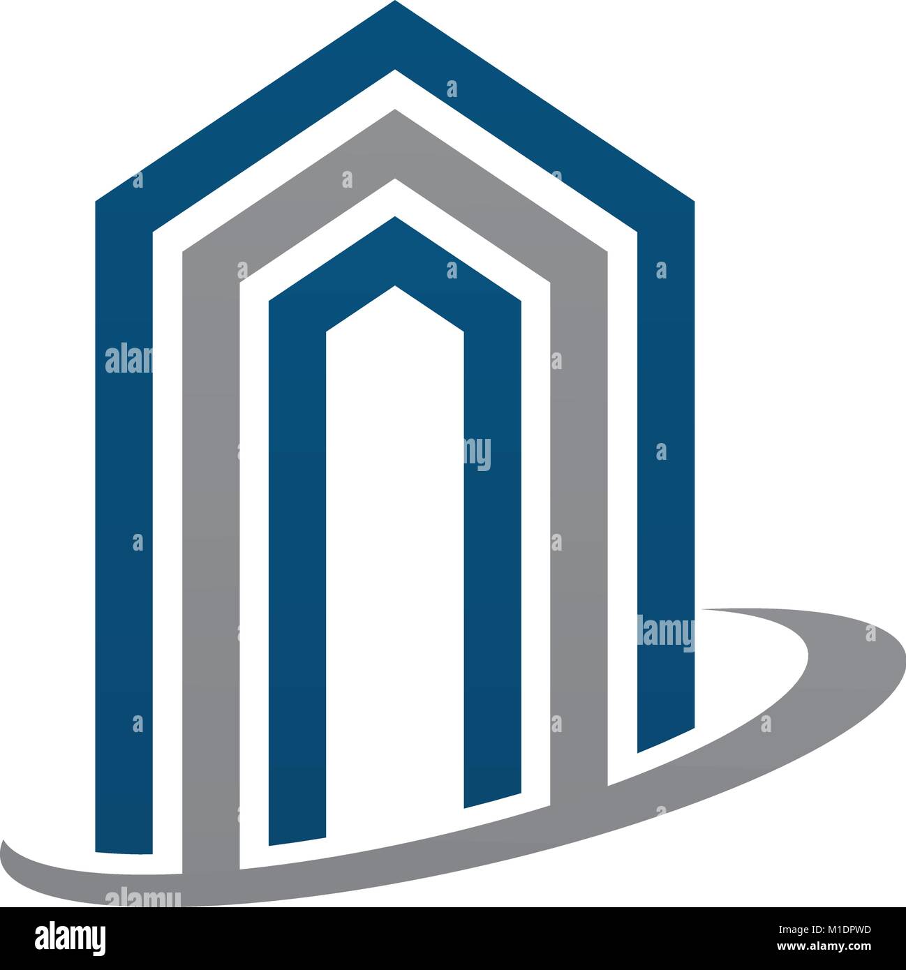 Real state company logo Stock Vector Images - Alamy