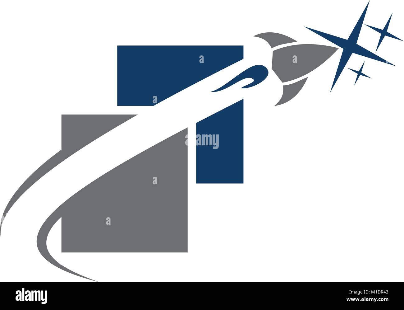 Rocket moving Stock Vector Images - Alamy