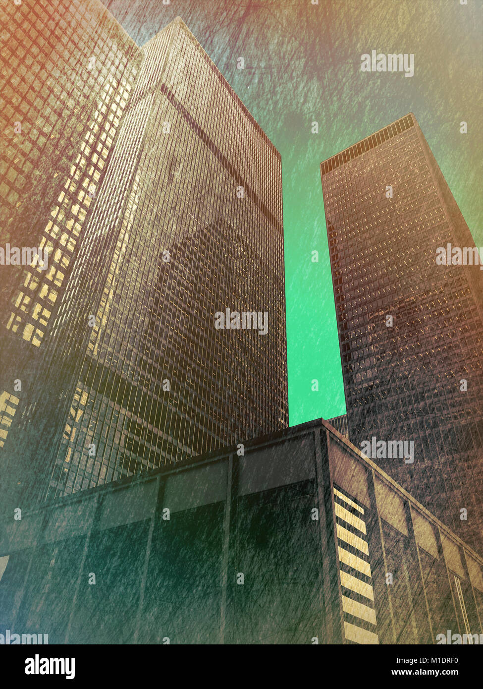 Toronto Dominion towers in downtown Toronto Stock Photo - Alamy