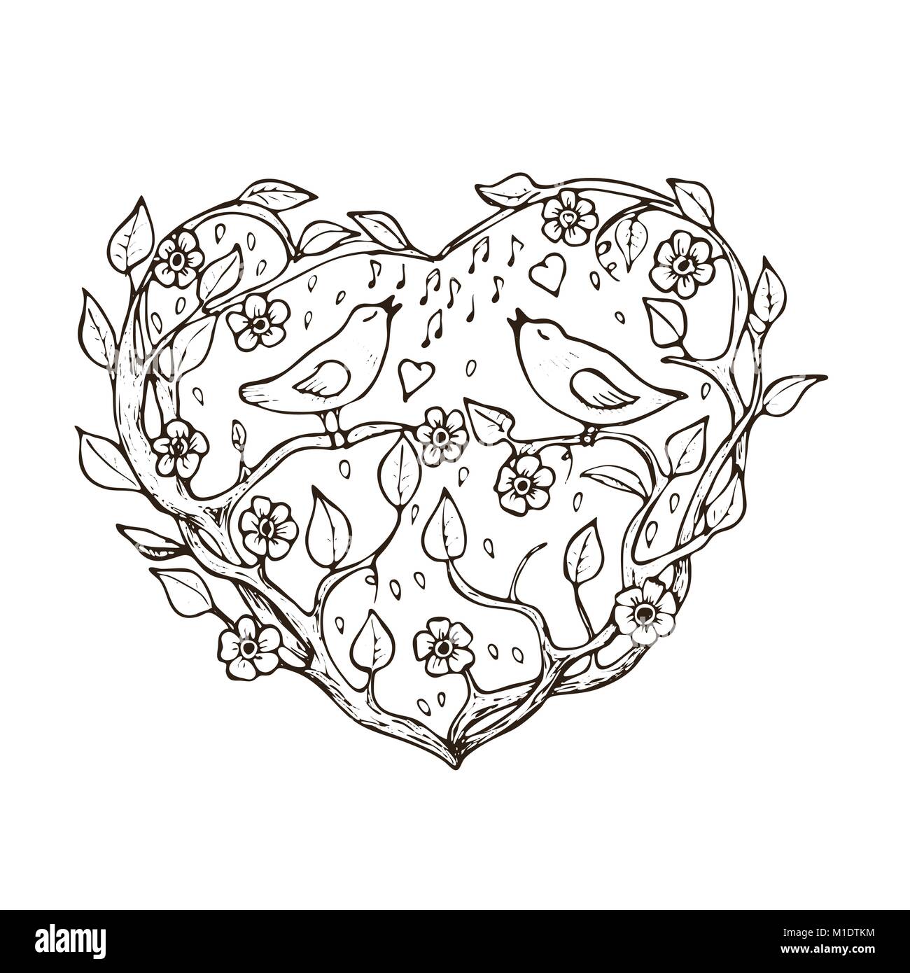 Couple romance holiday hand in hand Stock Vector Images - Alamy