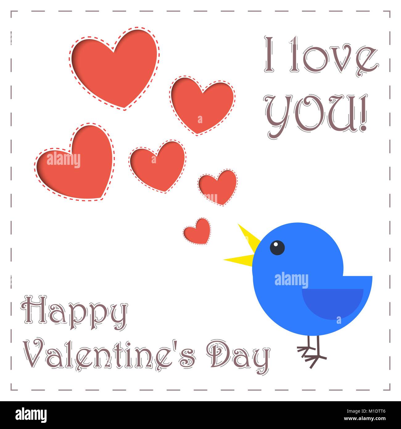Valentines day gift love Stock Vector Images - Alamy