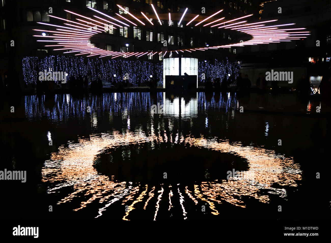 LONDON, UK-25 JAN 2018: Halo by Venividimultiplex and Fosfor Design is ...