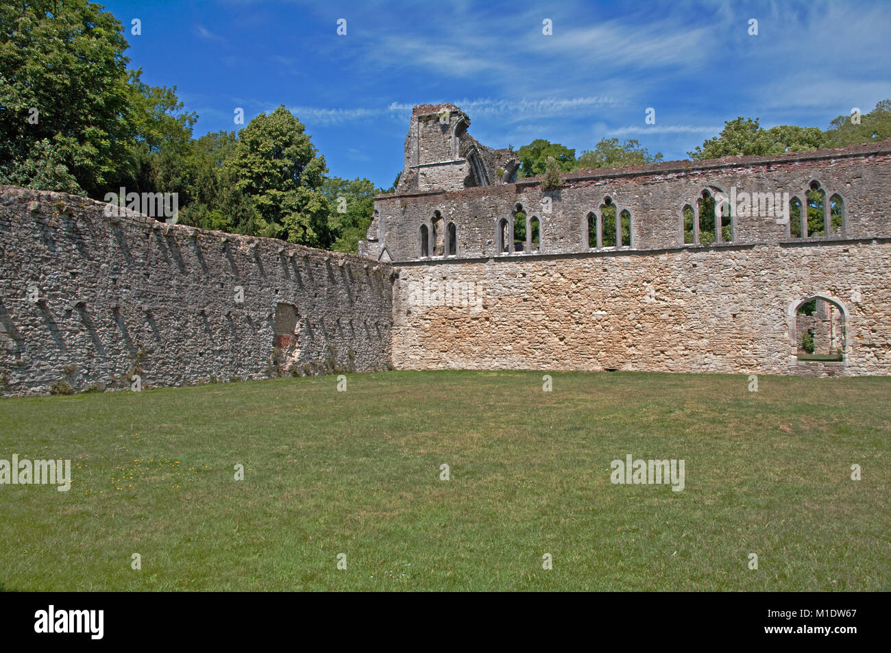 Netley Abbey, Hampshire, England Stock Photo - Alamy
