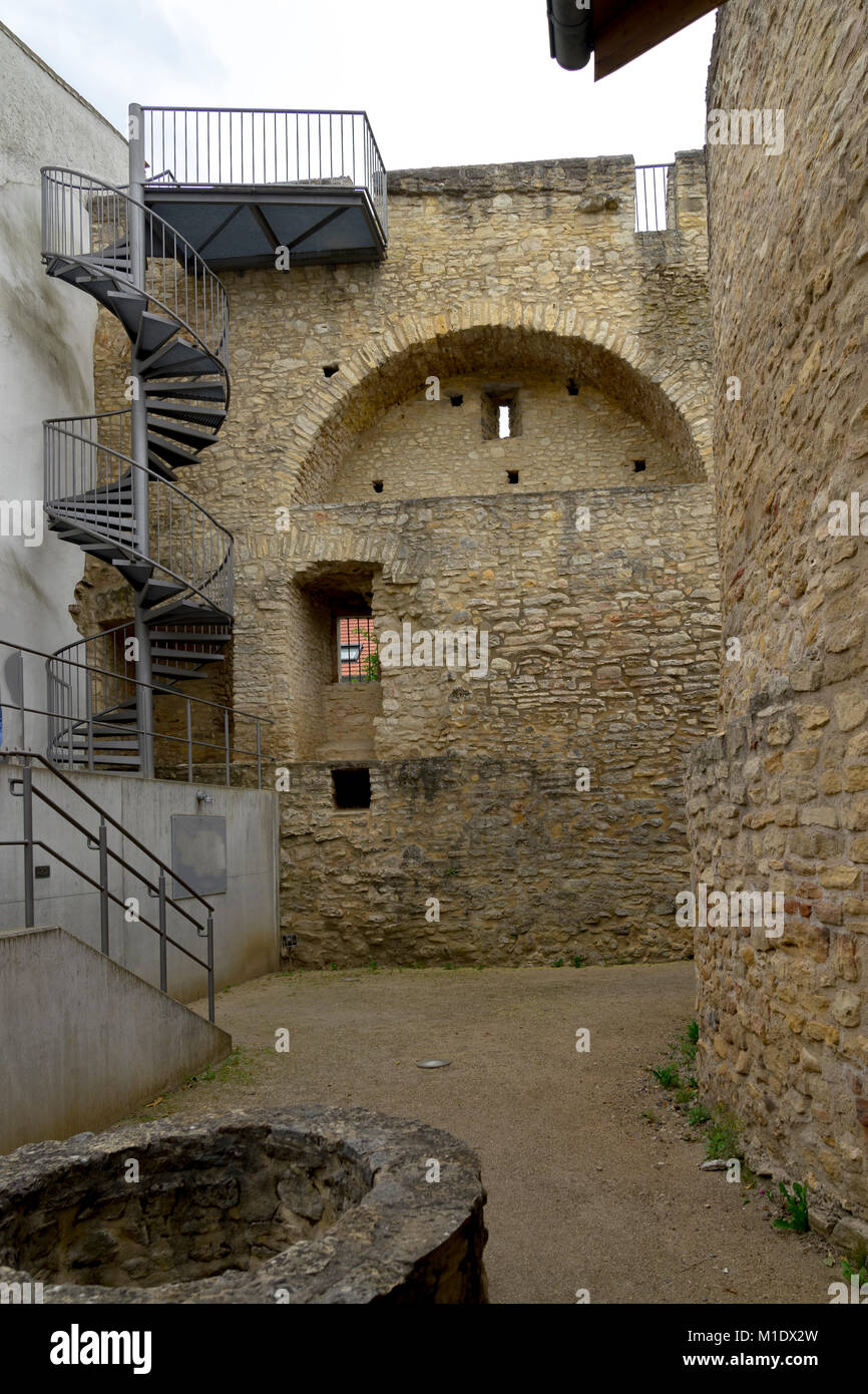 Ruins of the Pfalz of Carolus Magnus, Karl der Große, Charlemagne in ...