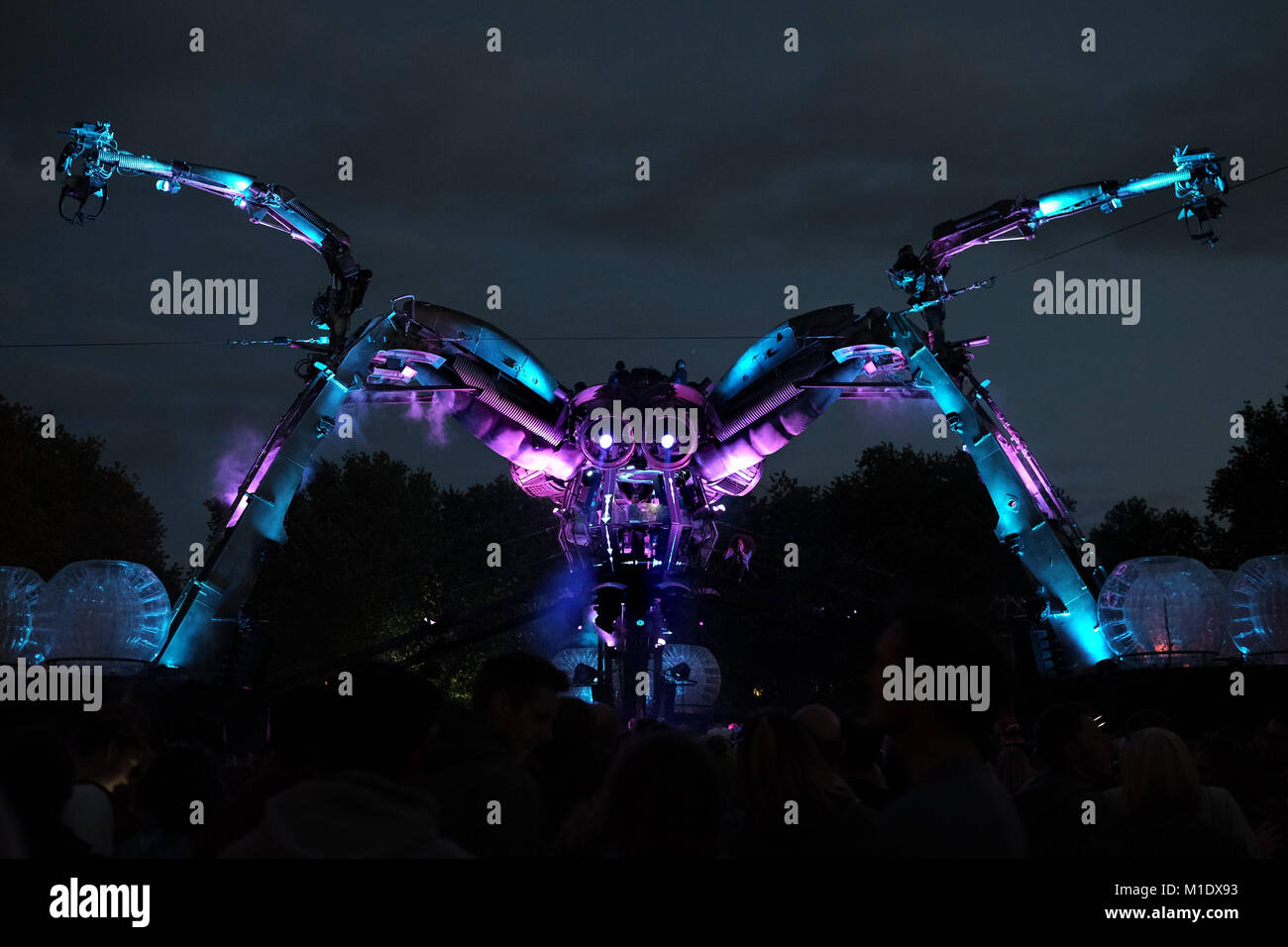 The Spectacular Arcadia show and sculpture Stock Photo - Alamy